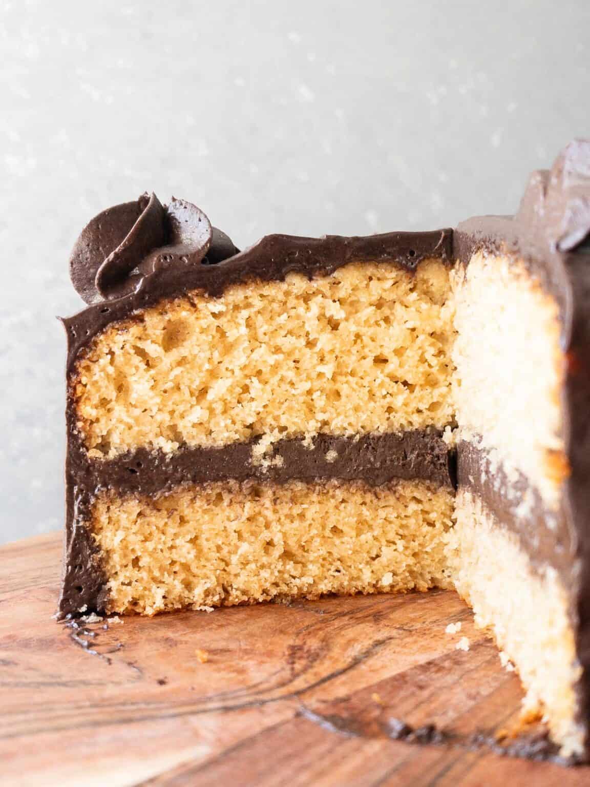 Whole Wheat Vanilla Cake Recipe