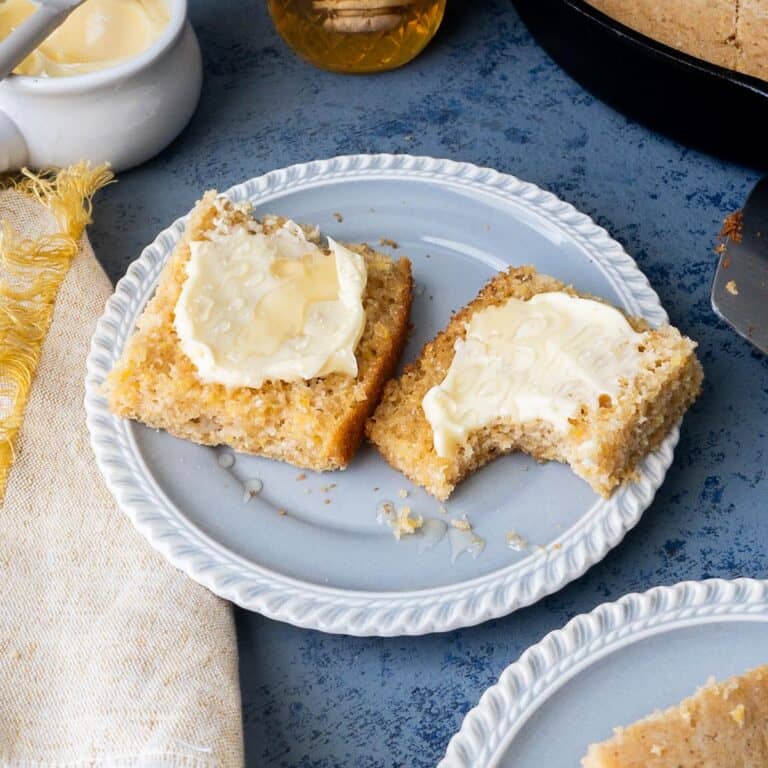 Whole Wheat Cornbread Recipe (low sugar)