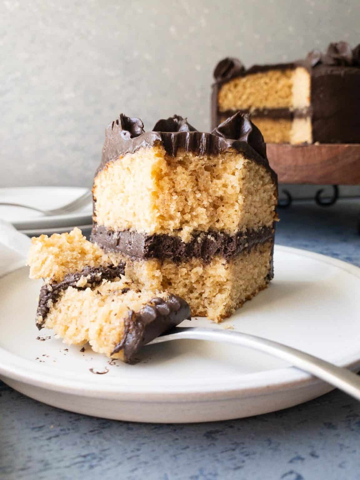 Whole Wheat Vanilla Cake Recipe